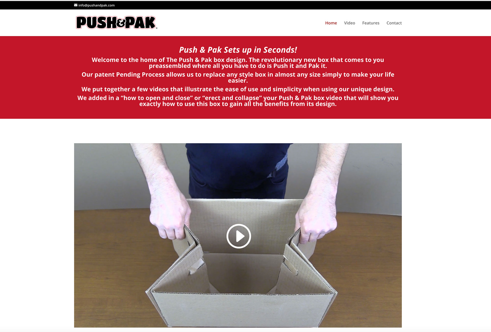 Digital Video Marketing and Push-n-Pak | CM2 Media Oakville Burlington
